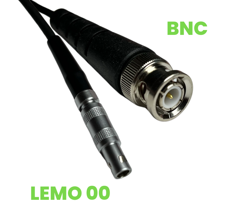 Cable sencillo BNC-Lemo 00 - Brüder NDT