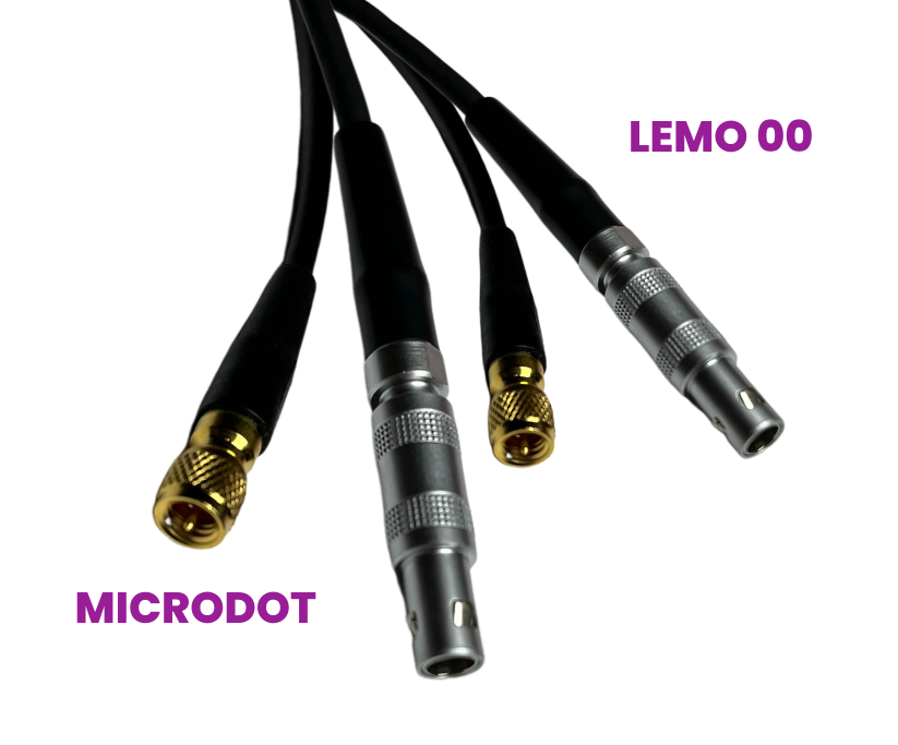 Cable dual Lemo 00-Microdot - Brüder NDT